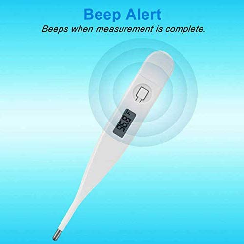 Digital Medical Fever Thermometer Adults & Child Oral Rectal Underarm ...