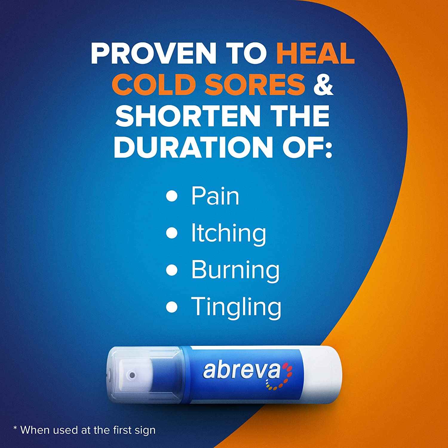 Abreva Cold Sore Treatment Pump Clinically Proven 2g - Care and Shop
